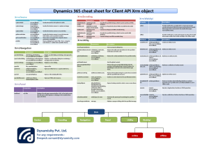 {Quick Reference} Dynamics 365 cheat sheet for Client API Xrm object ...