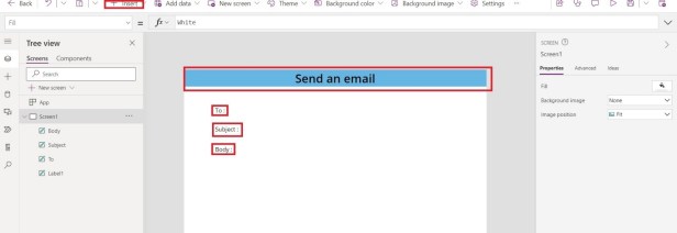 {Step by Step} Send an email on click of Canvas App button using Power ...