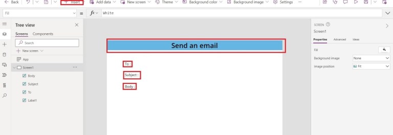 {Step by Step} Send an email on click of Canvas App button using Power ...
