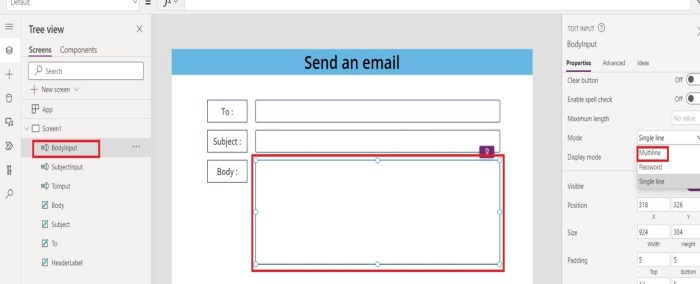 {Step by Step} Send an email on click of Canvas App button using Power automate ...