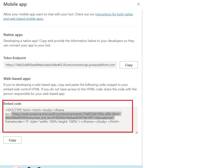 {Steps by Step}Embed a Power Virtual Agents bot in Canvas App ...