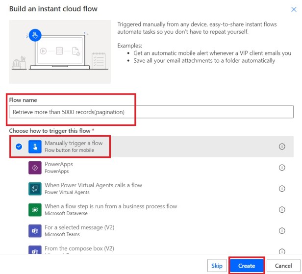 {Step by step} Retrieve more than 5000 records using Power Automate ...