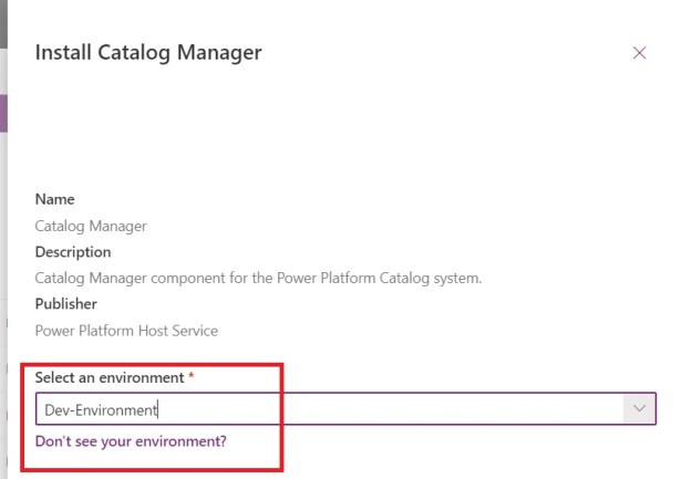 Power Platform Catalog : Streamlining Development with Reusable ...