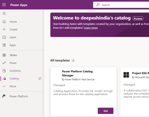 Power Platform Catalog : Streamlining Development with Reusable ...
